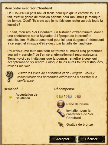 Rencontre avec Sor Choubard | Wiki Fatecraft Fansite | Fandom