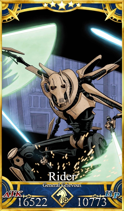Rider (Fate/Crossover - General Grievous) | Fate/Crossover Wiki | Fandom