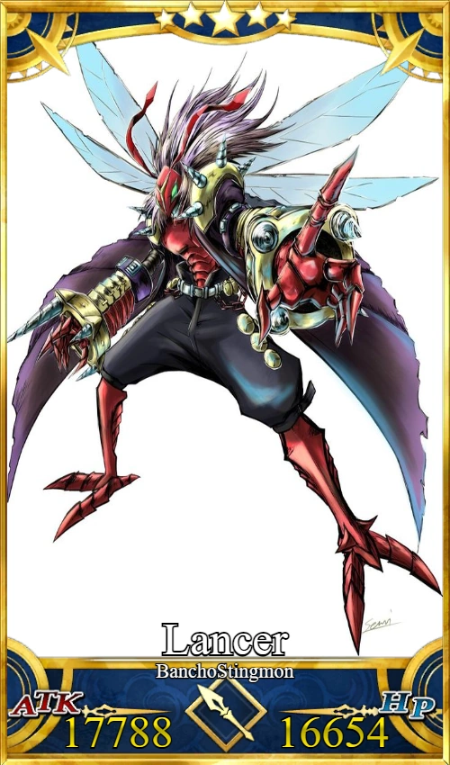Lancer (Fate/Crossover - BanchoStingmon) | Fate/Crossover Wiki | Fandom