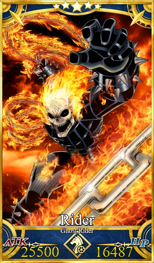 Rider (Fate/Crossover - Ghost Rider) | Fate/Crossover Wiki | Fandom