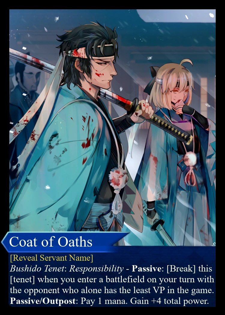 Coat of Oaths (Hjikata) | Fate/Domination Wiki | Fandom