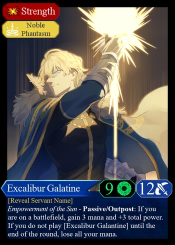 Excalibur Galatine | Fate/Domination Wiki | Fandom