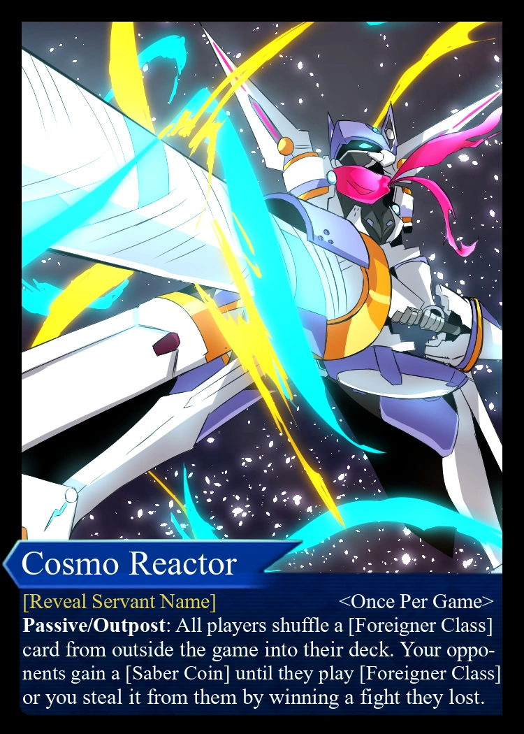 Cosmo Reactor | Fate/Domination Wiki | Fandom