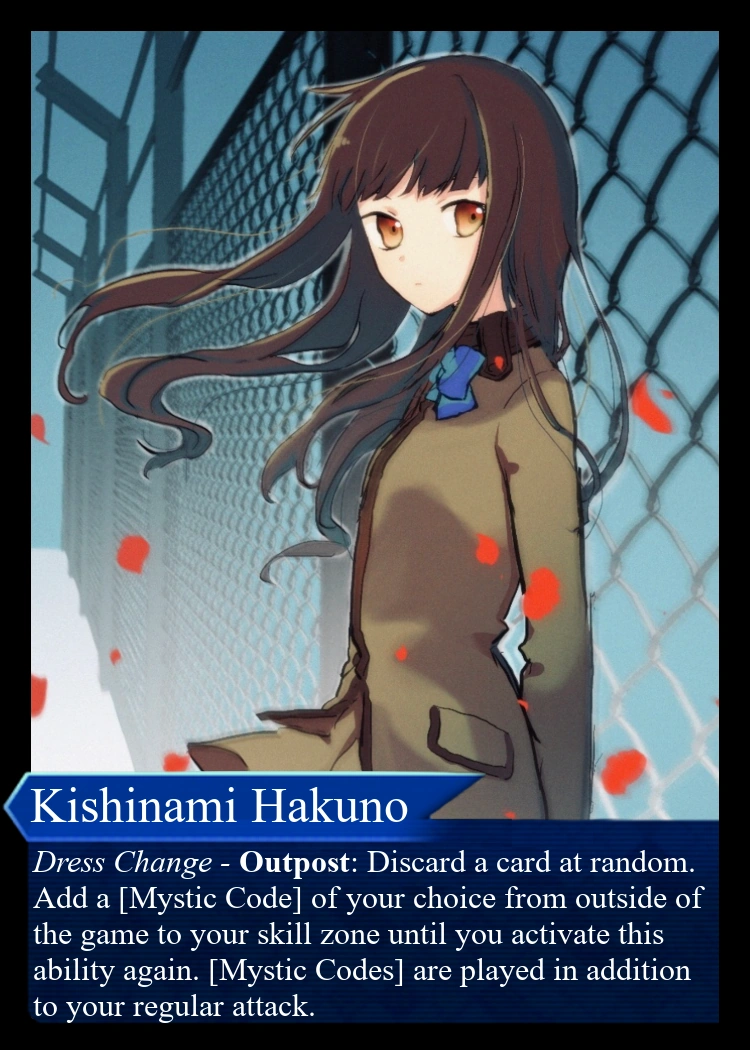 Kishinami Hakuno ♀ | Fate/Domination Wiki | Fandom