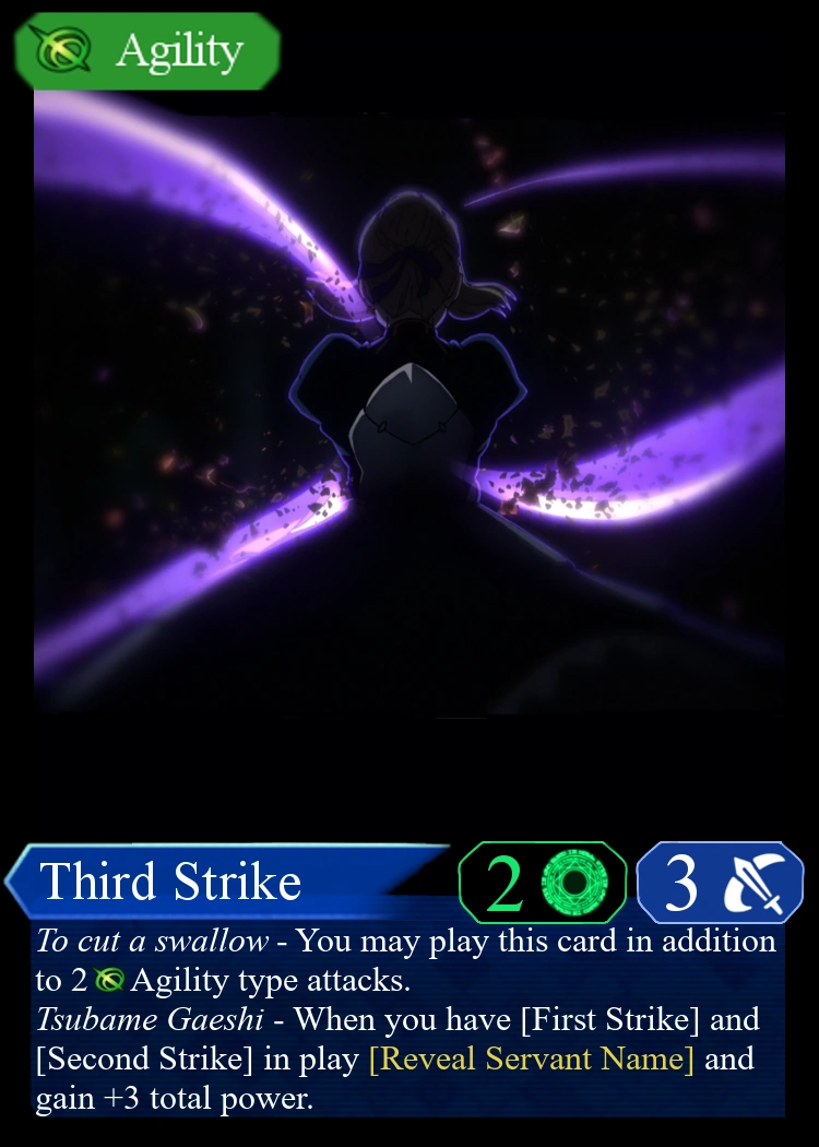 Third Strike | Fate/Domination Wiki | Fandom