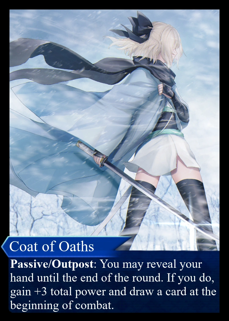 Coat of Oaths | Fate/Domination Wiki | Fandom