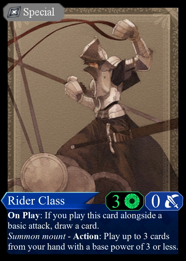 Rider Class | Fate/Domination Wiki | Fandom