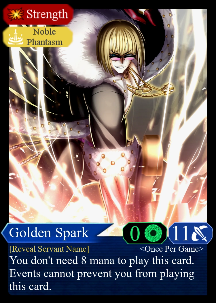 Golden Spark | Fate/Domination Wiki | Fandom