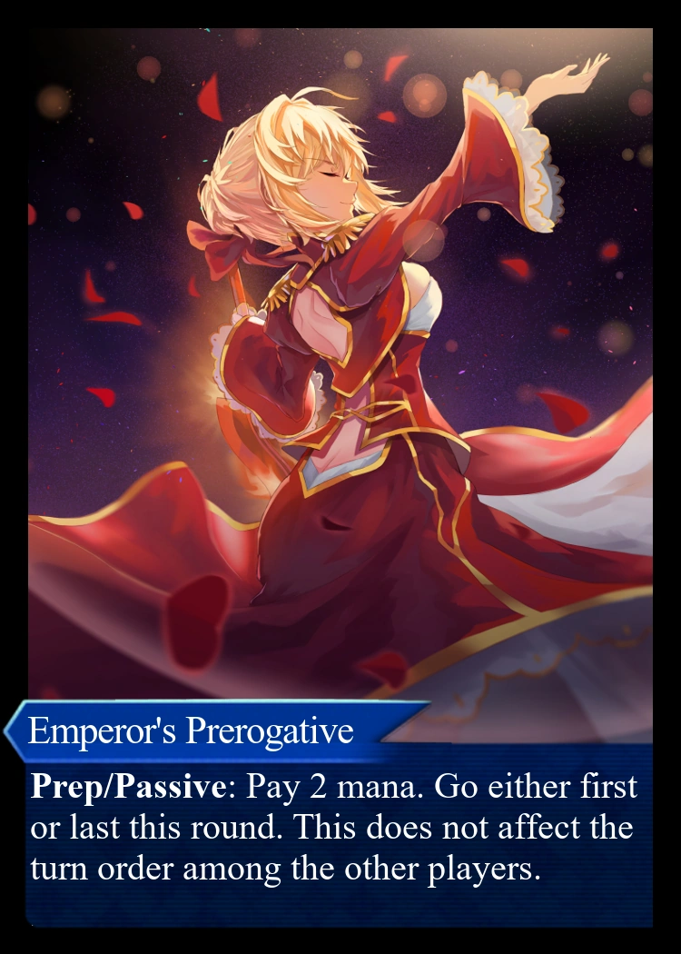 Emperor's Prerogative | Fate/Domination Wiki | Fandom