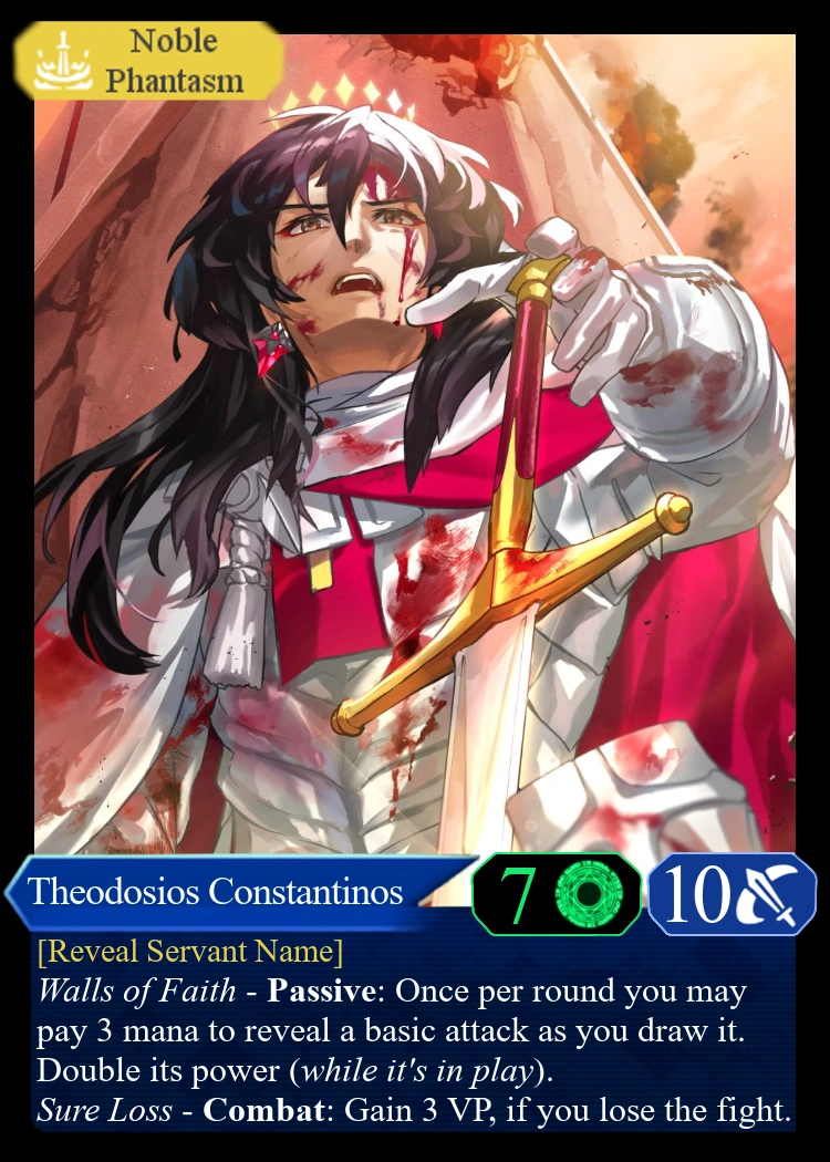 Theodosios Constantinos | Fate/Domination Wiki | Fandom
