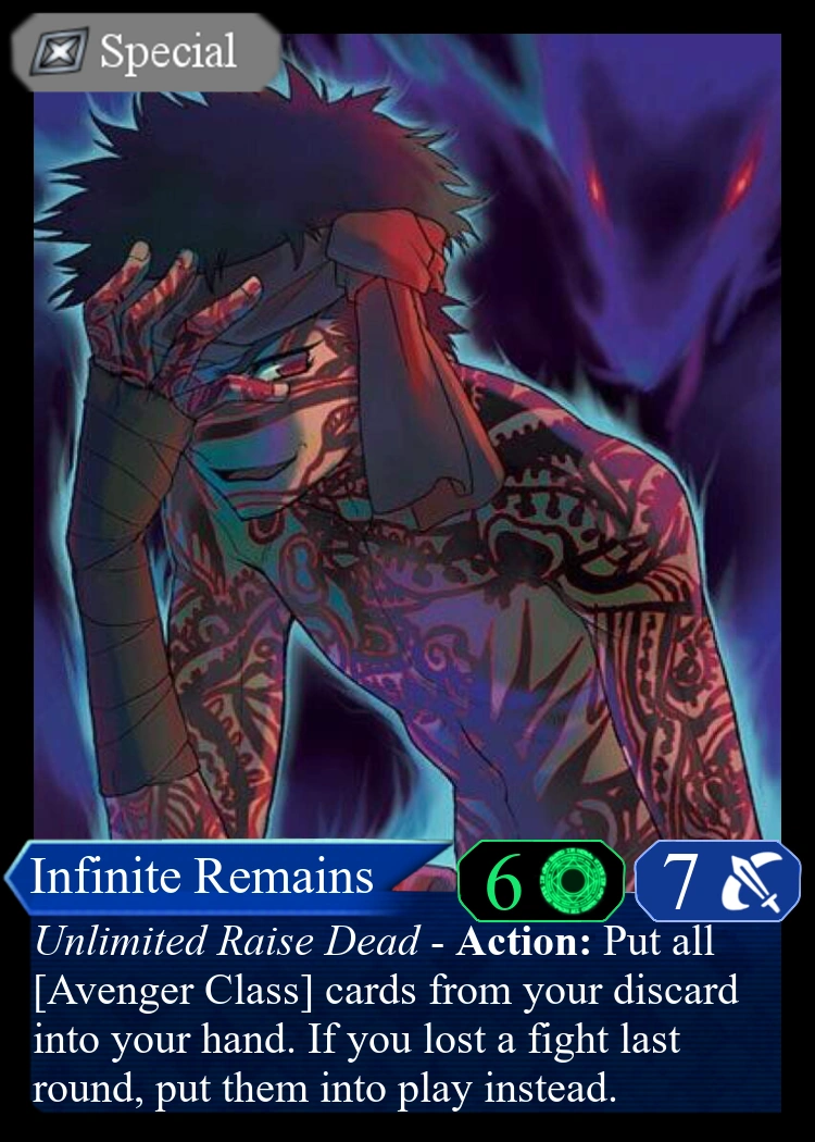 Infinite Remains | Fate/Domination Wiki | Fandom