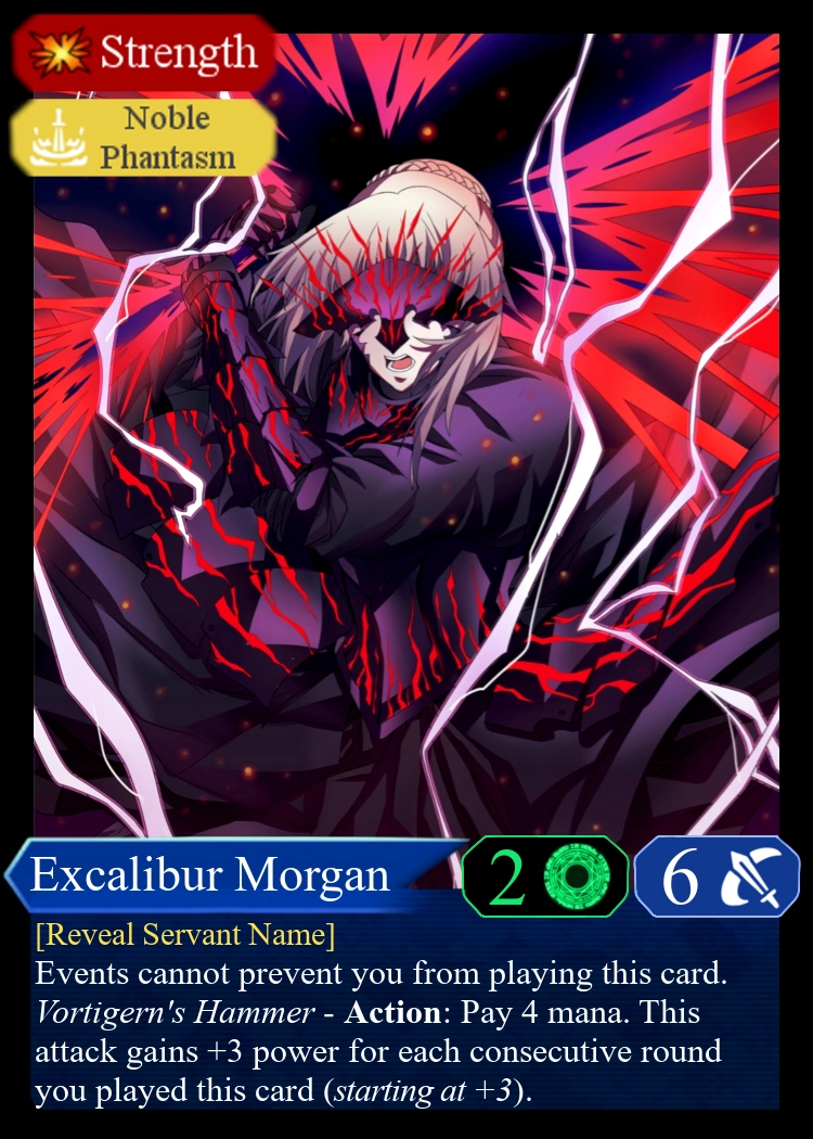 Excalibur Morgan | Fate/Domination Wiki | Fandom