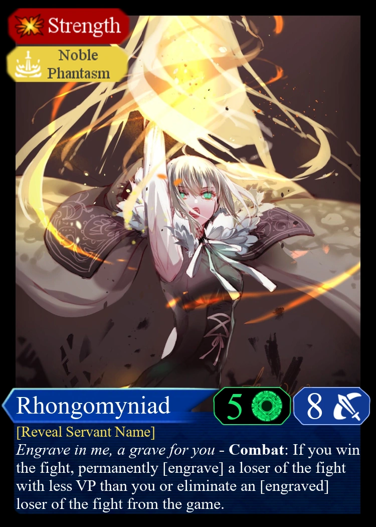 Rhongomyniad (Gray) | Fate/Domination Wiki | Fandom