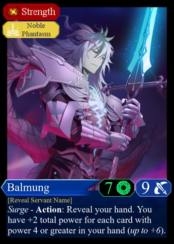 Balmung | Fate/Domination Wiki | Fandom