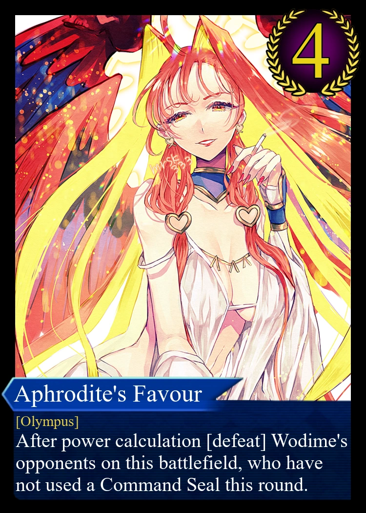 Aphrodite's Favour | Fate/Domination Wiki | Fandom