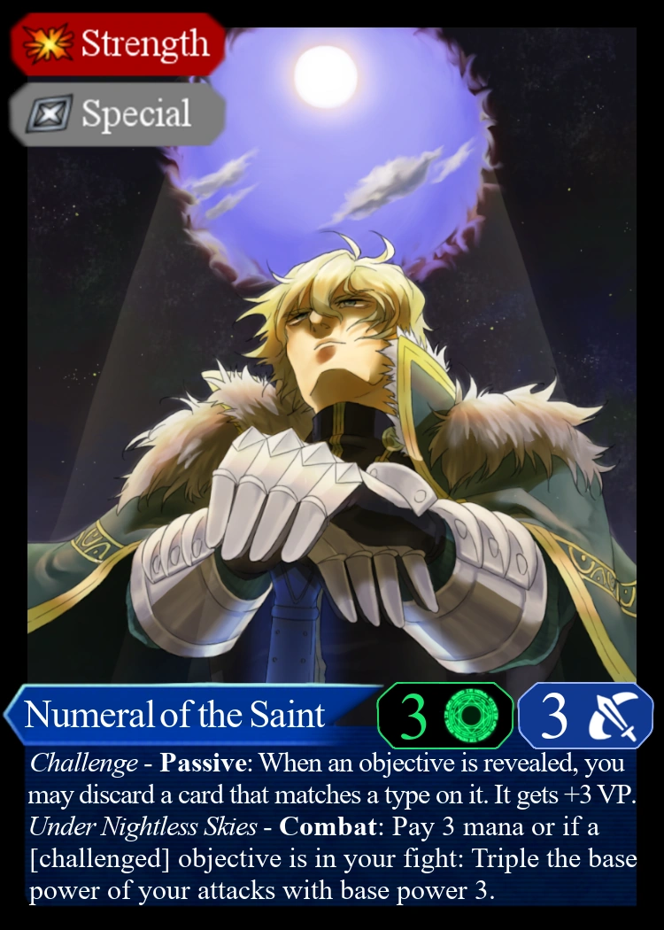 Numeral of the Saint | Fate/Domination Wiki | Fandom