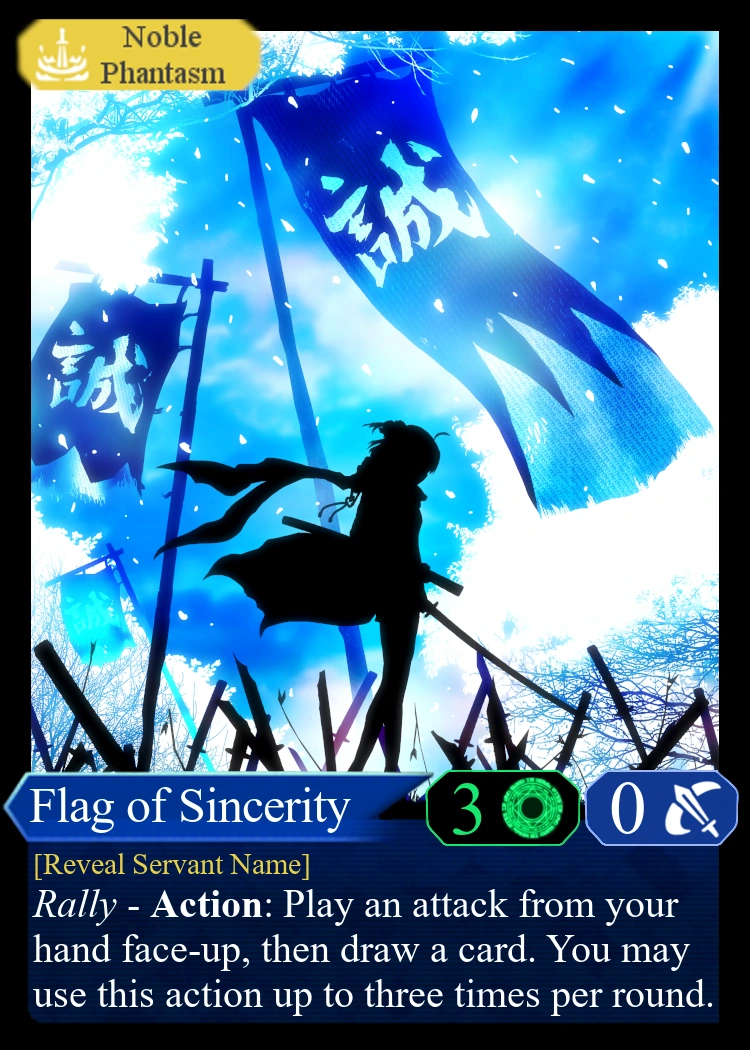 Flag of Sincerity | Fate/Domination Wiki | Fandom