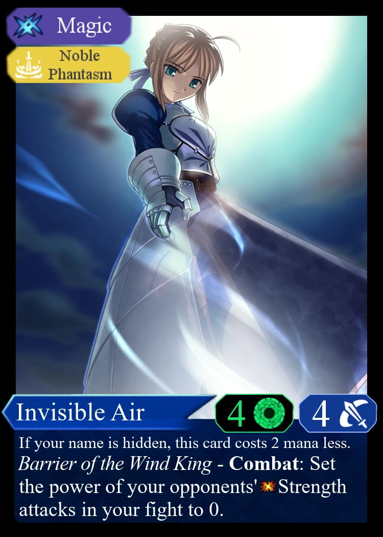 Invisible Air | Fate/Domination Wiki | Fandom