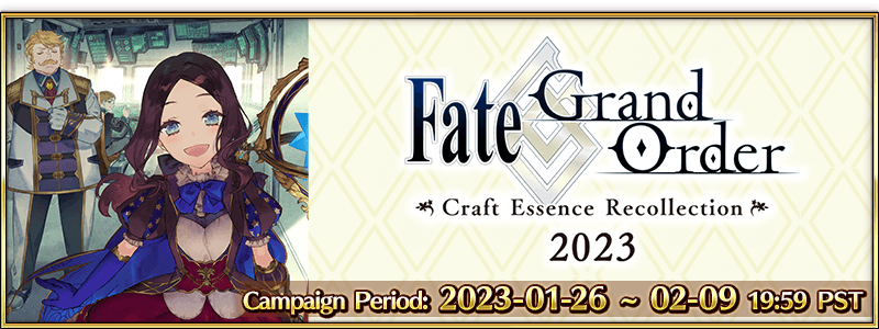 FGO Craft Essence Recollection 2023 Campaign (US) | Fate/Grand Order Wiki | Fandom