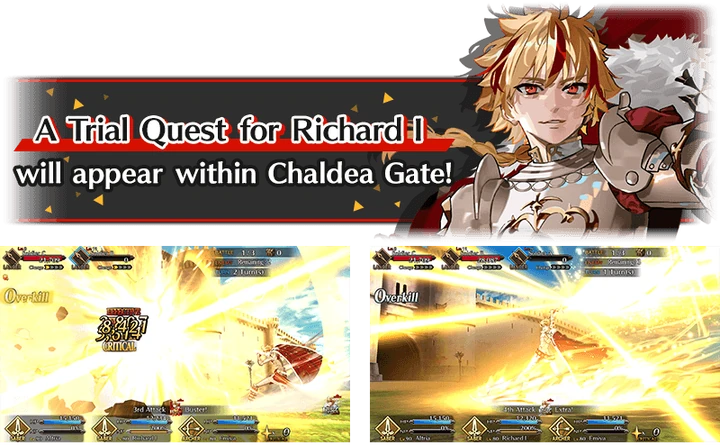 Sub:Richard I/Trial Quest | Fate/Grand Order Wiki | Fandom