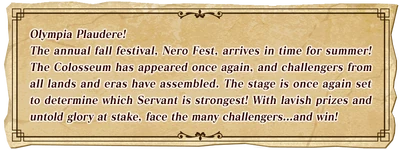 Grand Nero Festival 2023 (NA) | Fate/Grand Order Wiki | Fandom
