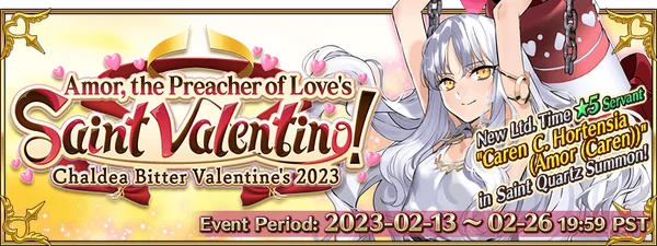Valentine 2023 Event (NA) | Fate/Grand Order Wiki | Fandom