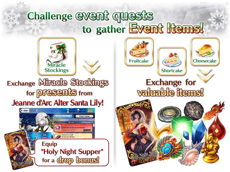 Christmas 2018 Event (US) | Fate/Grand Order Wiki | Fandom