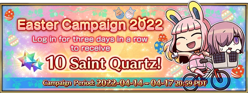 Easter Campaign 2022 (US) | Fate/Grand Order Wiki | Fandom