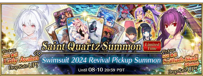 FGO Summer 2024 Revival Summoning Campaign (US) | Fate/Grand Order Wiki | Fandom