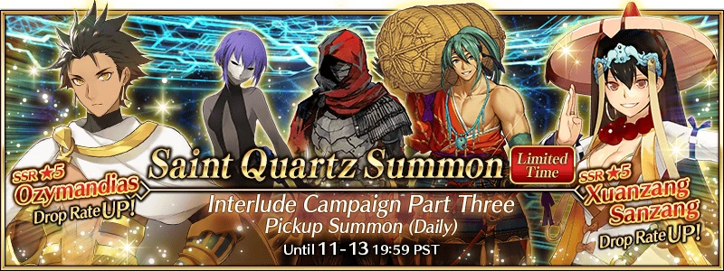 Interlude Campaign 3 (US) | Fate/Grand Order Wiki | Fandom