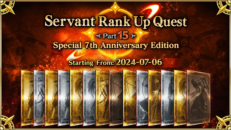 Servant Rank Up Quests Part XV (US) | Fate/Grand Order Wiki | Fandom