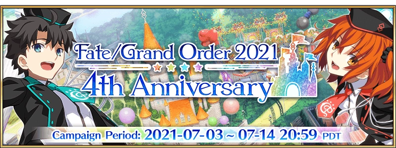 FGO Festival 2021 ~4th Anniversary~ (US) | Fate/Grand Order Wiki | Fandom