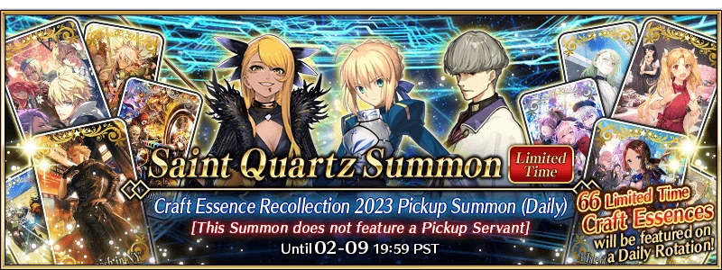 FGO Craft Essence Recollection 2023 Campaign (NA) | Fate/Grand Order Wiki | Fandom