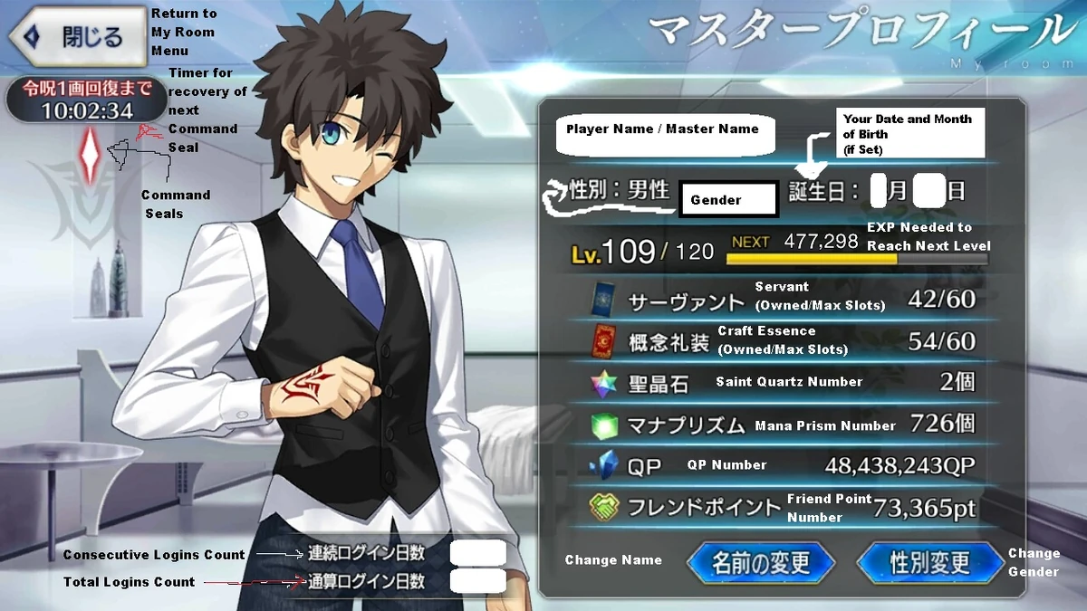 Master Profile | Fate/Grand Order Wiki | Fandom