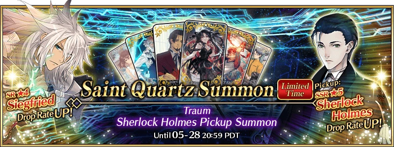 Traum Summoning Campaign 3 (US) | Fate/Grand Order Wiki | Fandom