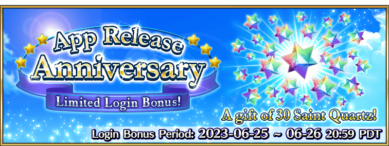 FGO 6th Anniversary Release Campaign (US) | Fate/Grand Order Wiki | Fandom