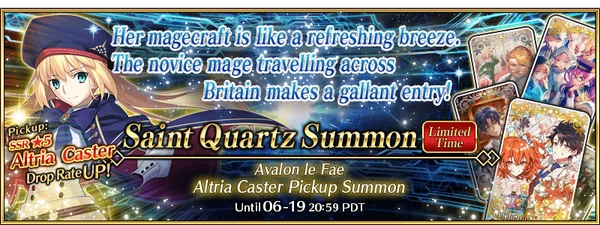 Avalon le Fae Part 1 Summoning Campaign 2 (NA) | Fate/Grand Order Wiki ...