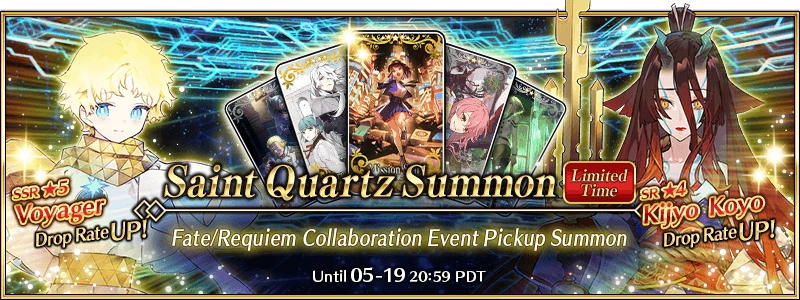 Fate/Requiem Collaboration Event (US)/Summoning Campaign | Fate/Grand ...