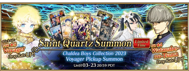 Chaldea Boys Collection 2023 Summoning Campaign 2 (US) | Fate/Grand Order Wiki | Fandom