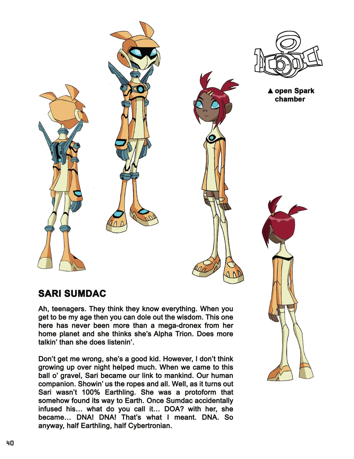 Sari Sumdac | From Across Universes Wiki | Fandom