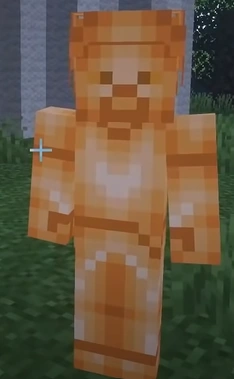 Crystal Orange Steve | FavreMySabre Wiki | Fandom