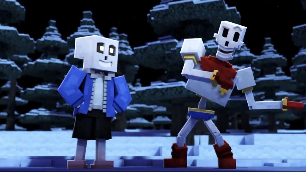 Papyrus and Sans | Mob Wiki | Fandom