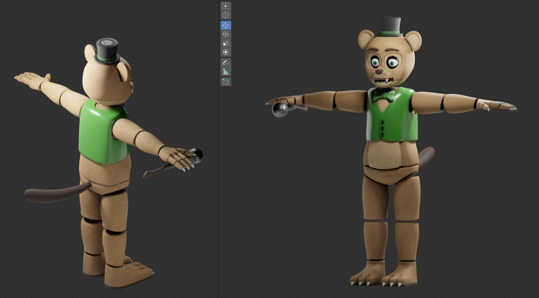 Popgoes the Weasel | Fazbear Tycoon Wiki | Fandom