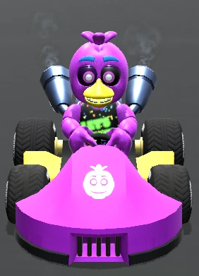 Blacklight Chica | Faz-Karts Racing Wiki | Fandom