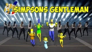 SIMPSONS - GENTLEMAN ☆ 3D animated mashup parody | Fazz160 Wiki | Fandom