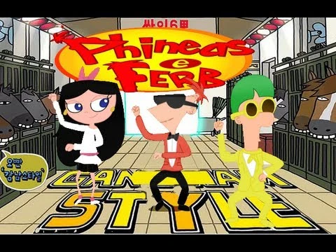PHINEAS AND FERB - GANGNAM STYLE | Fazz160 Wiki | Fandom
