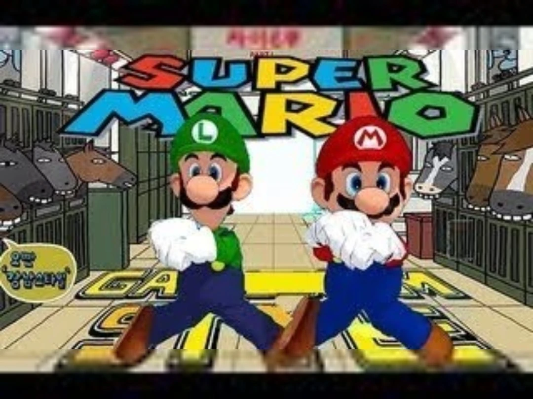 SUPER MARIO DANCE - GANGNAM STYLE ☆ 3D animated mashup parody | Fazz160 ...