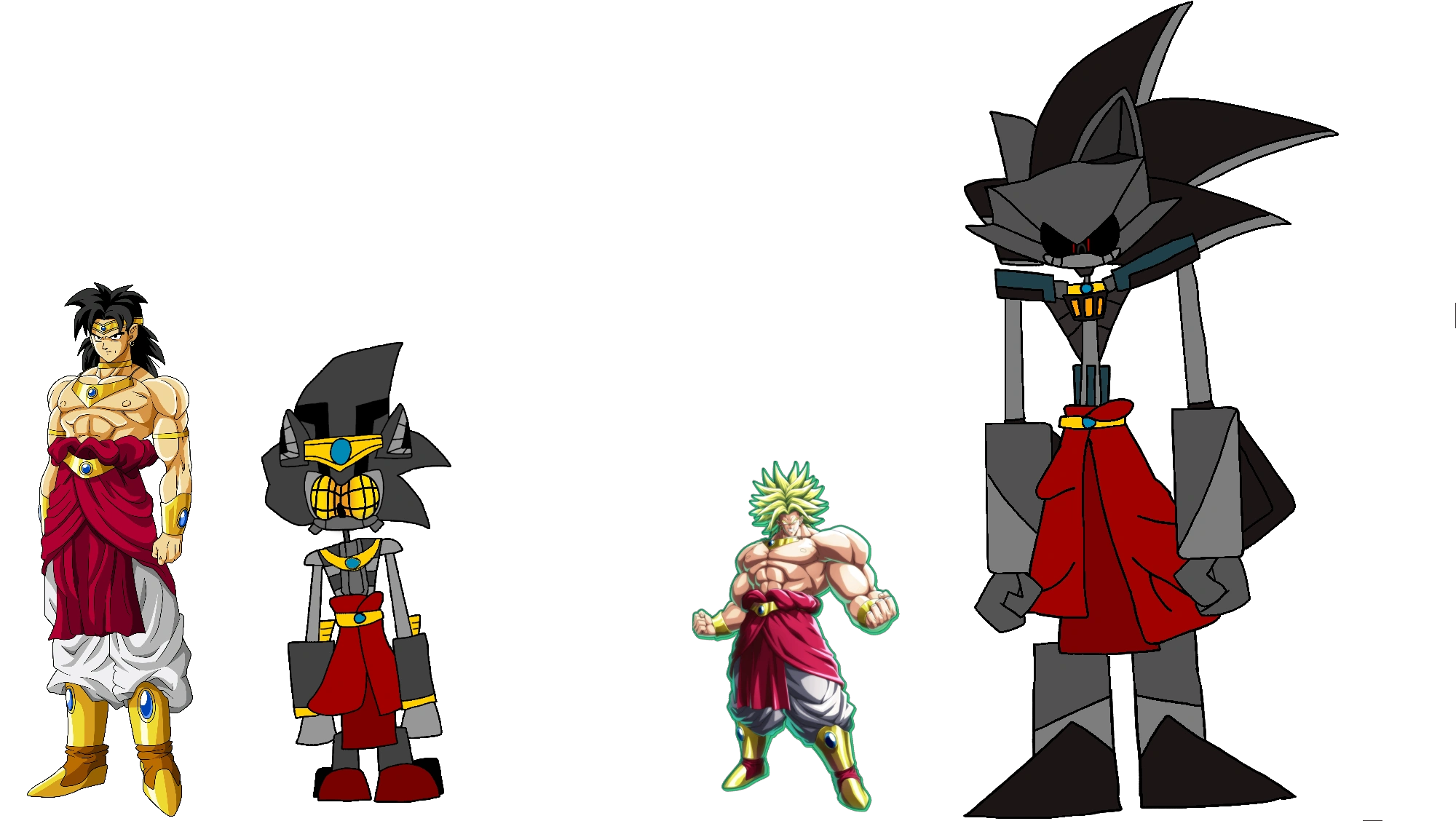 Broly (DBZ) translated into Sonic: | Fandom