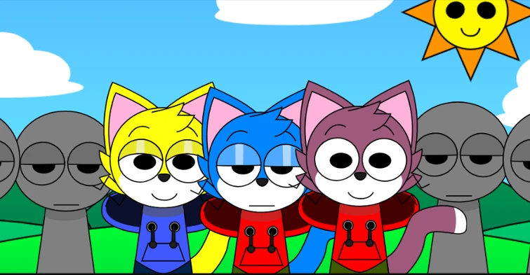 The Tochi Brothers From My Upcoming "Ava & Friends X Sprunki Pyramixed ...