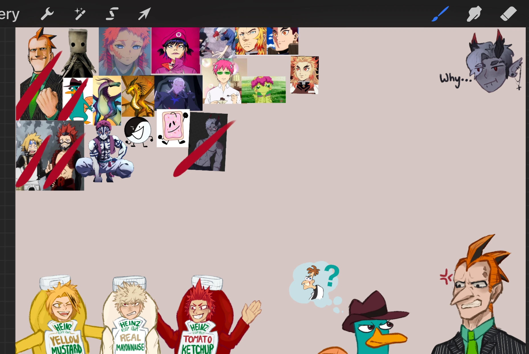 Lil update on the chaos board the wiki is having me make- | Fandom